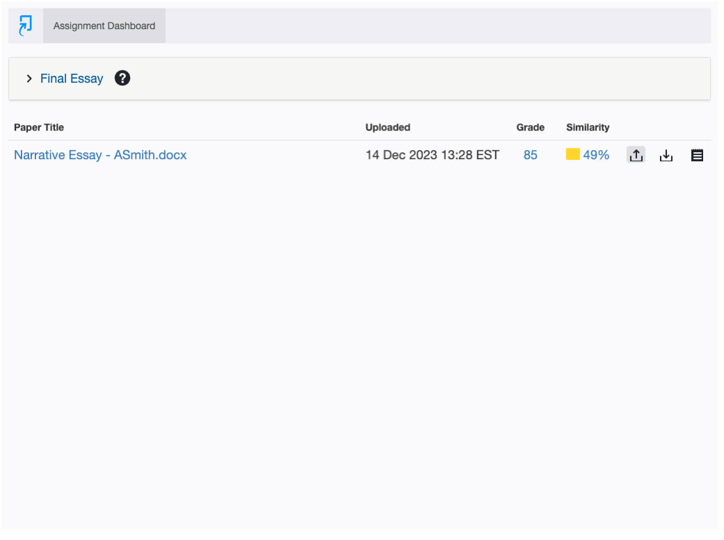 Using the Assignment Dashboard in Feedback Studio with Microsoft Teams ...