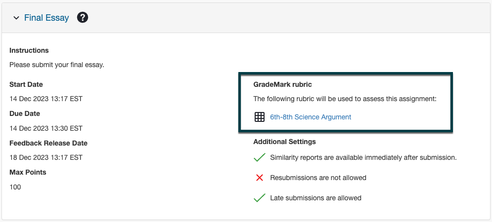Using the Assignment Dashboard in Feedback Studio with Microsoft Teams ...