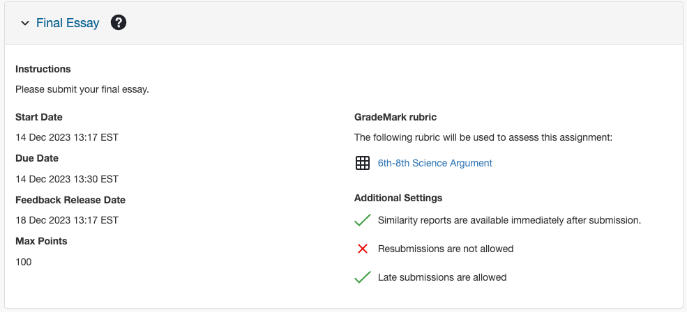 Using the Assignment Dashboard in Feedback Studio with Microsoft Teams ...