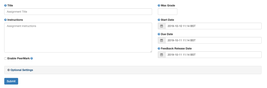 Editing an assignment in Feedback Studio using Microsoft Teams – Turnitin Guides