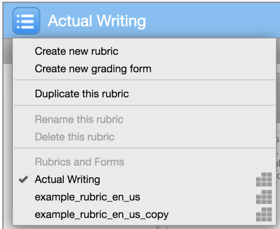 Sharing rubrics and grading forms account-wide – Turnitin Guides
