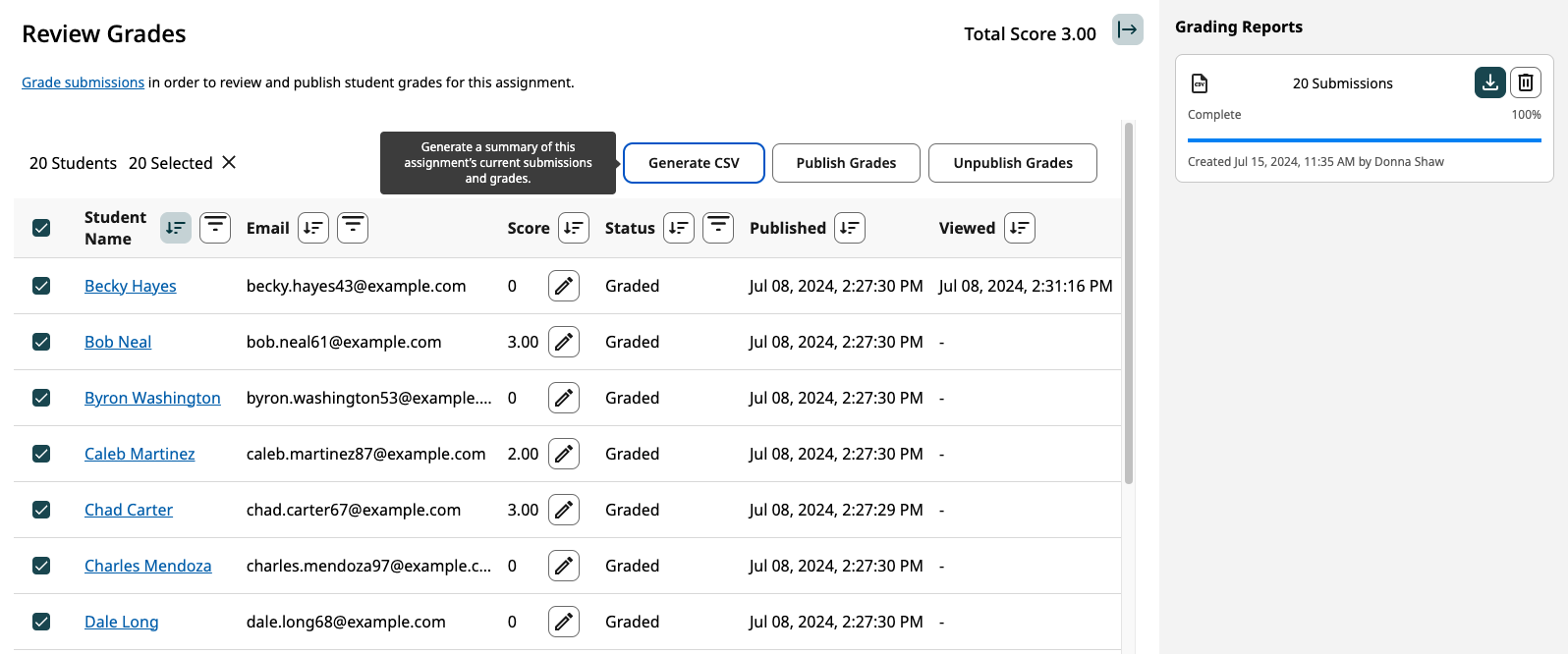 Grading a Handwritten Assignment – Turnitin Guides