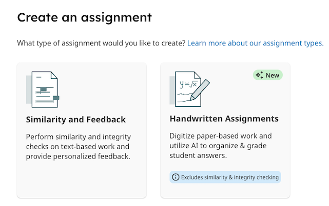 Using Handwritten Assignments with the Turnitin Website – Turnitin Guides