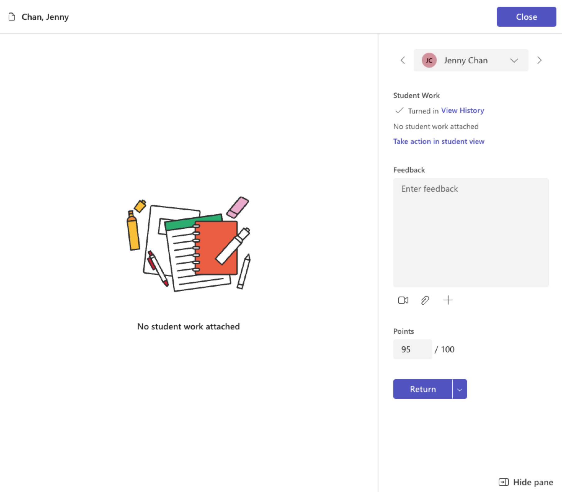Working with grades using Microsoft Teams Feedback Studio – Turnitin Guides