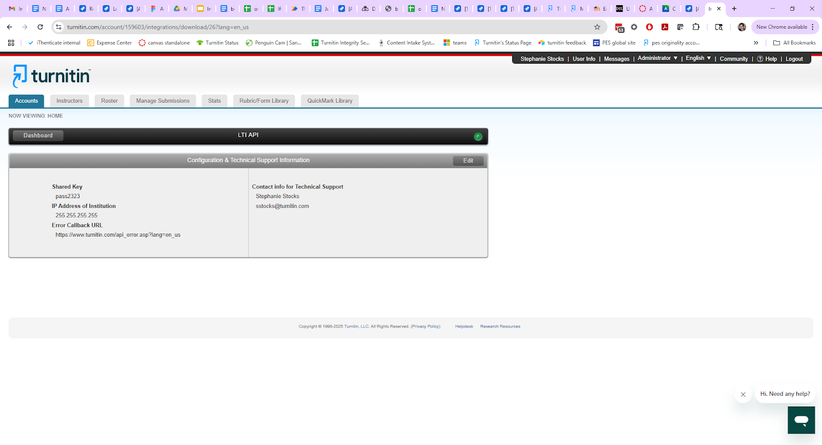 Upgrading from 1.1 to 1.3 in Agilix Buzz - User guidance – Turnitin Guides