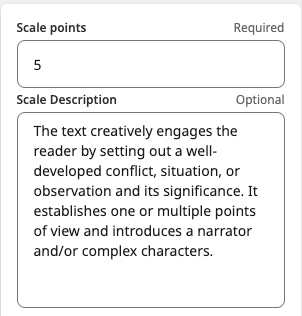 [New] Creating a rubric or grading form – Turnitin Guides