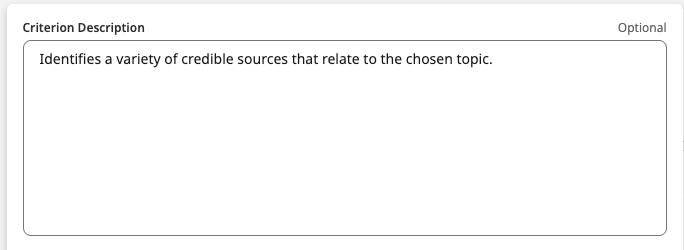 [New] Creating a rubric or grading form – Turnitin Guides