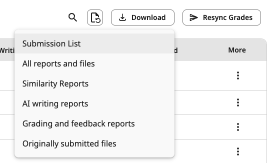 (New Standard Assignment) Managing the assignment – Turnitin Guides